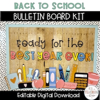 Printable Bulletin Board Display Kit - Teacher Bulletin Board – Squeeze ...