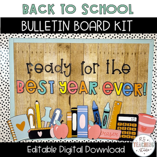 Back to School Bulletin Board - Etsy