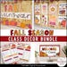Back to School Classroom Decor Bundle, Bulletin Board Kit, Trendy ...