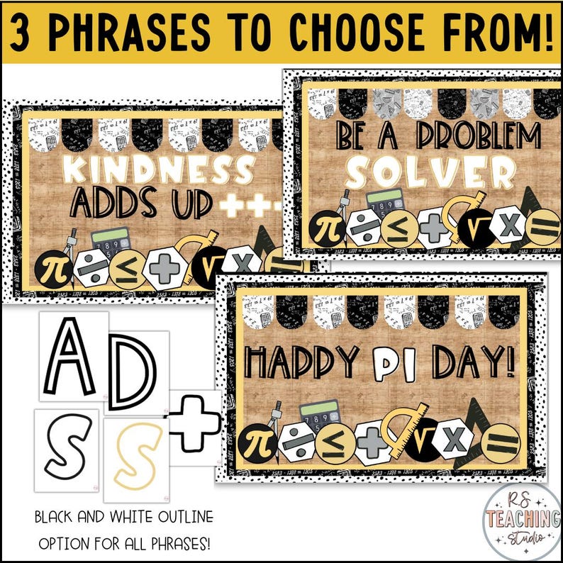 Math Bulletin Board Kit: Problem Solver Classroom Decor (digital ...