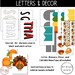 Thanksgiving Plaid Bulletin Board Kit, Easy Holiday Classroom ...