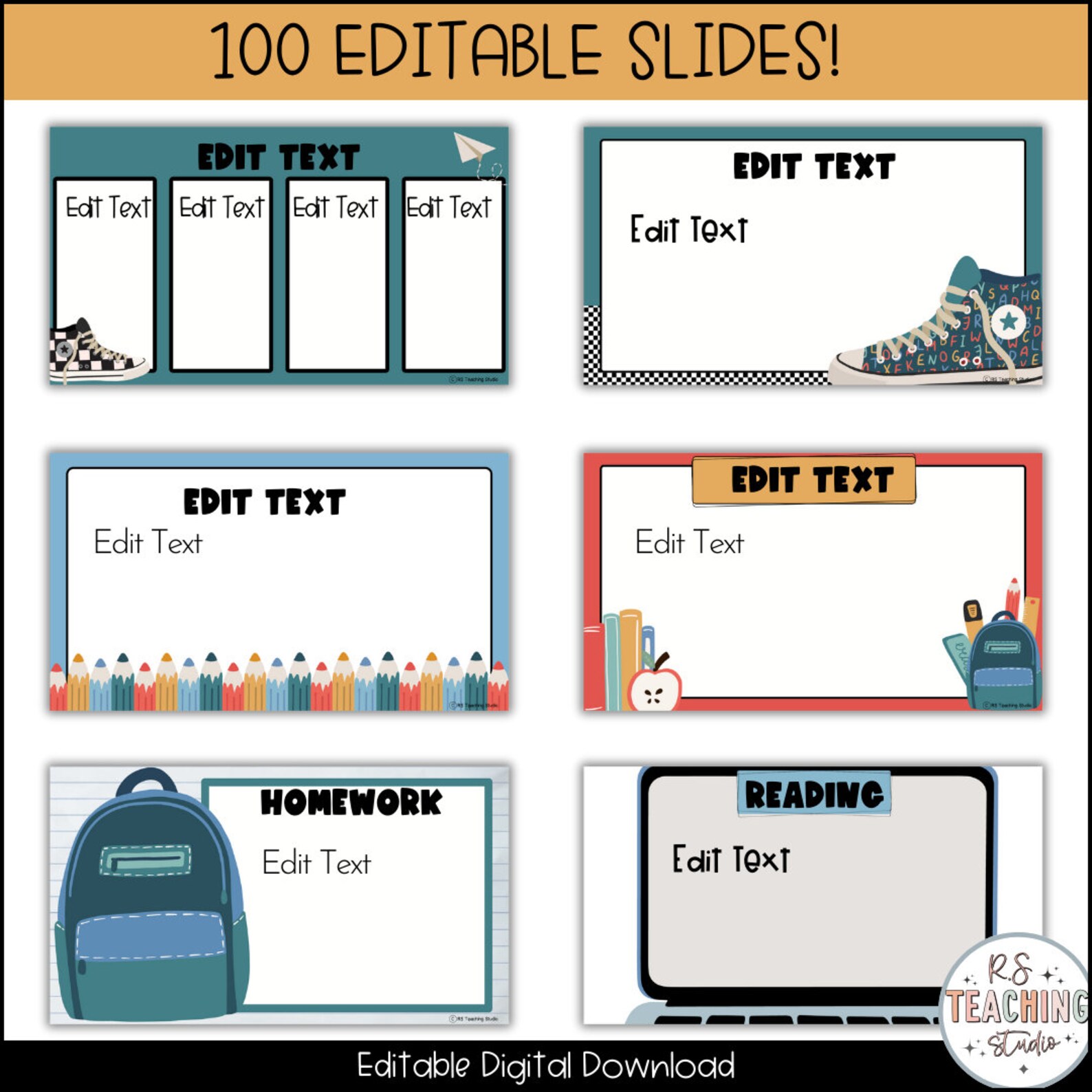 Back to School Classroom Decor Bundle: Bulletin Board Kit (digital ...