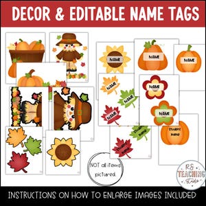 Fall Bulletin Board Kit | Fall Classroom Door Decor | Autumn Bulletin ...