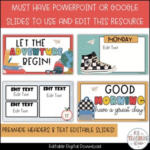 Back to School Classroom Decor Bundle: Bulletin Board Kit (digital ...