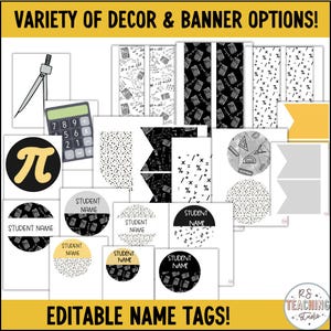 Math Bulletin Board Kit: Problem Solver Classroom Decor (digital ...