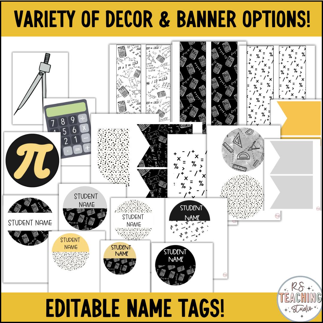 Math Bulletin Board Kit: Problem Solver Classroom Decor (digital ...