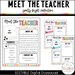 Editable Meet the Teacher Template: Bright Spotty Classroom Decor ...