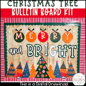 Holiday Bulletin Board Kit: Seasonal Classroom Decor (digital Download ...