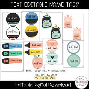 Back to School Classroom Decor Bundle, Bulletin Board Kit, Trendy ...