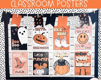Fall Classroom Decor Posters: September Bulletin Board (digital ...
