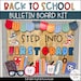 School Supplies Back to School Bulletin Board or Door Decor, Fall ...
