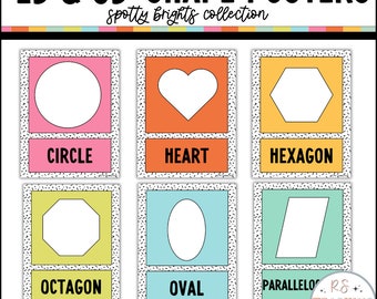 2D and 3D Shapes Posters for the Classroom Nature Classroom Decor ...