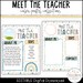 Editable Meet the Teacher Template | Pastel Classroom Decor | Meet the ...