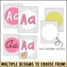 Bright Classroom Alphabet Posters: Animal Theme (digital Download) - Etsy