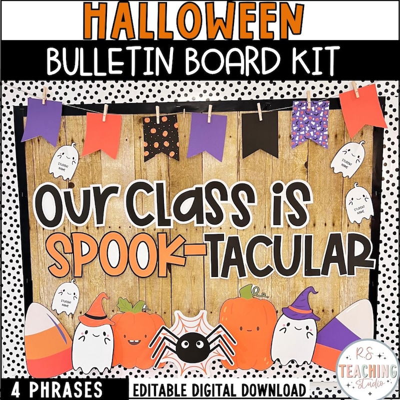 Halloween Classroom Door - Etsy