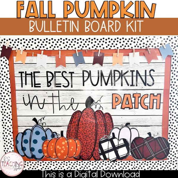 Fall Bulletin Board - Etsy