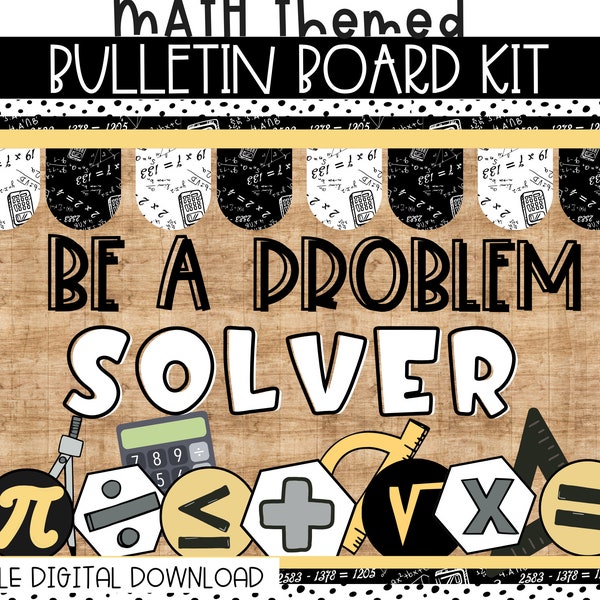 Math Classroom Decor - Etsy