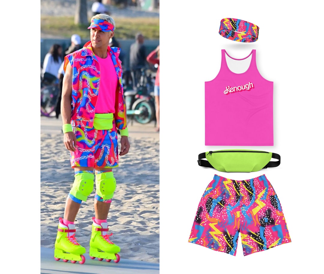 Ken Halloween Costume Rollerblading Ken From the Barbie - Etsy