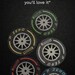 3D Printed F1 Coasters Set – Formula 1 Pirelli Tire Drink Coasters ...