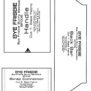 Bunny Backpack Sewing Pattern Stuffed Animal for Beginners to Experts ...