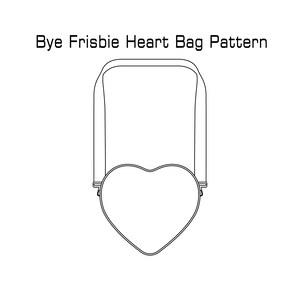 Heart Shoulder Bag Sewing Pattern, PDF Download With Video Tutorial ...