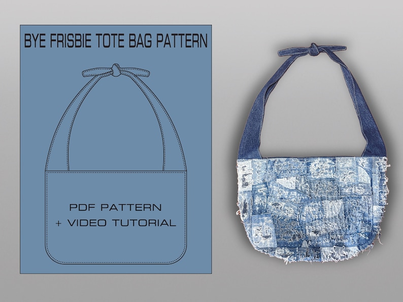 Tsuno Tote Bag Sewing Pattern for Beginners to Experts PDF - Etsy