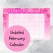 February National Days Flashcards and FREE Undated February - Etsy