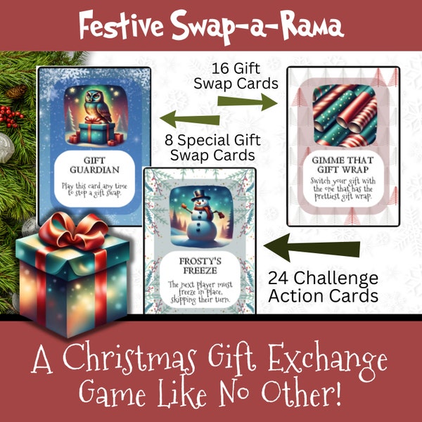 Secret Santa Dice Game - Etsy