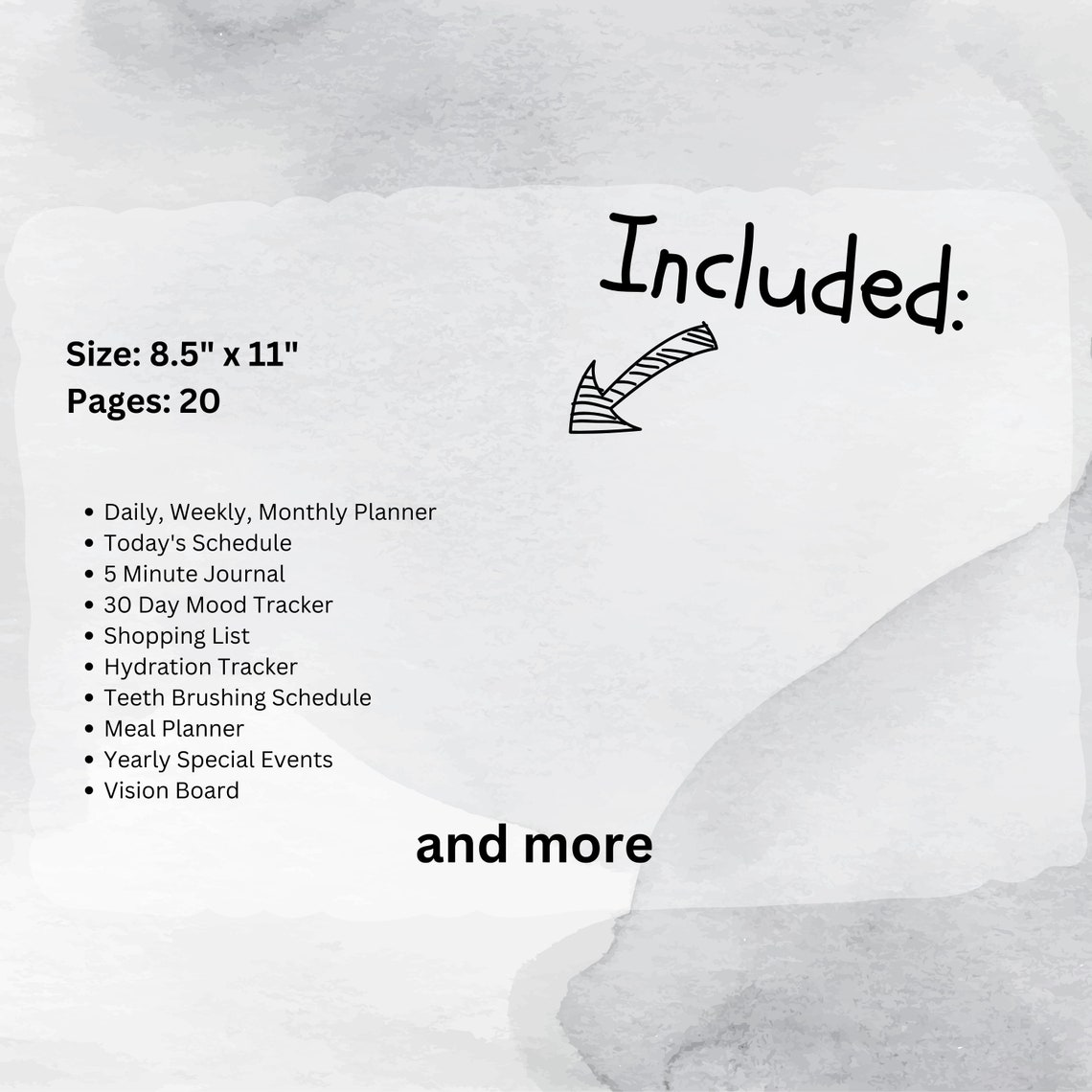 Ultimate Flamingo Daily Planner Printable, Colorful Daily Organizer ...