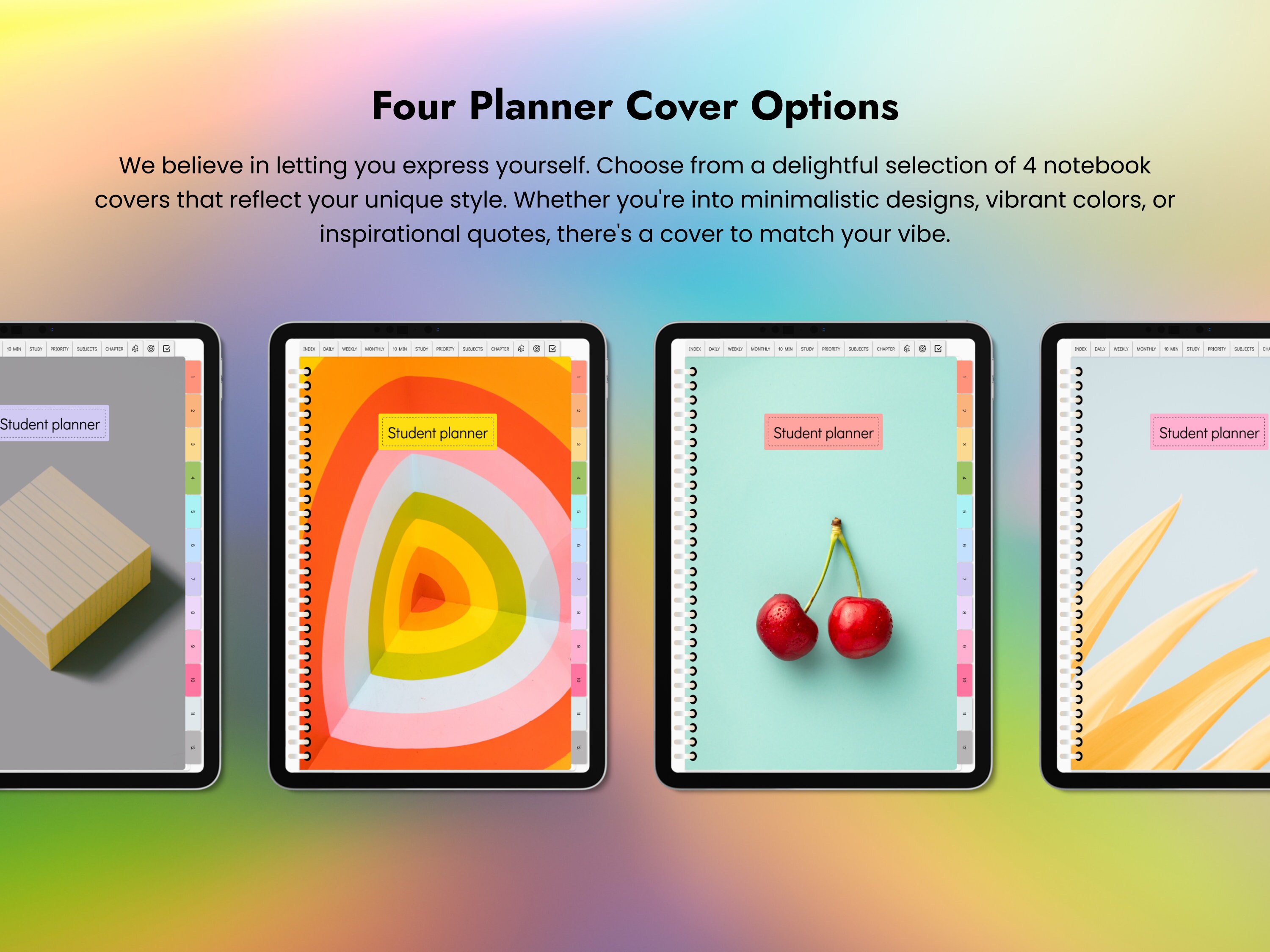 Student Digital Planner weekly Planner, 10 Minute Planner, Study Plan ...