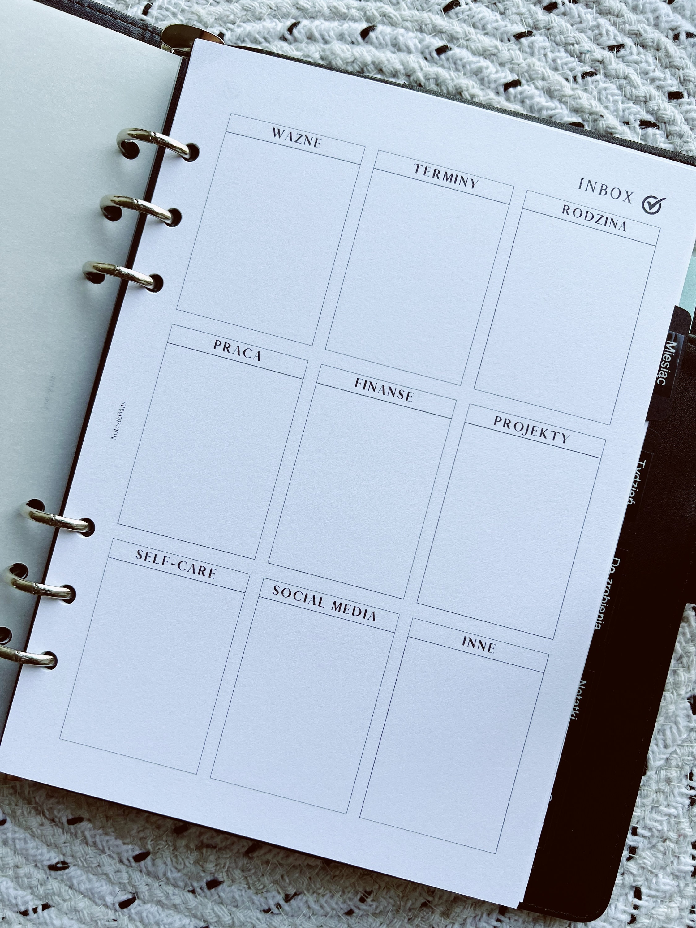 Inbox I Inbox Planner Dashboard I Inbox Inserts I Inbox - Etsy