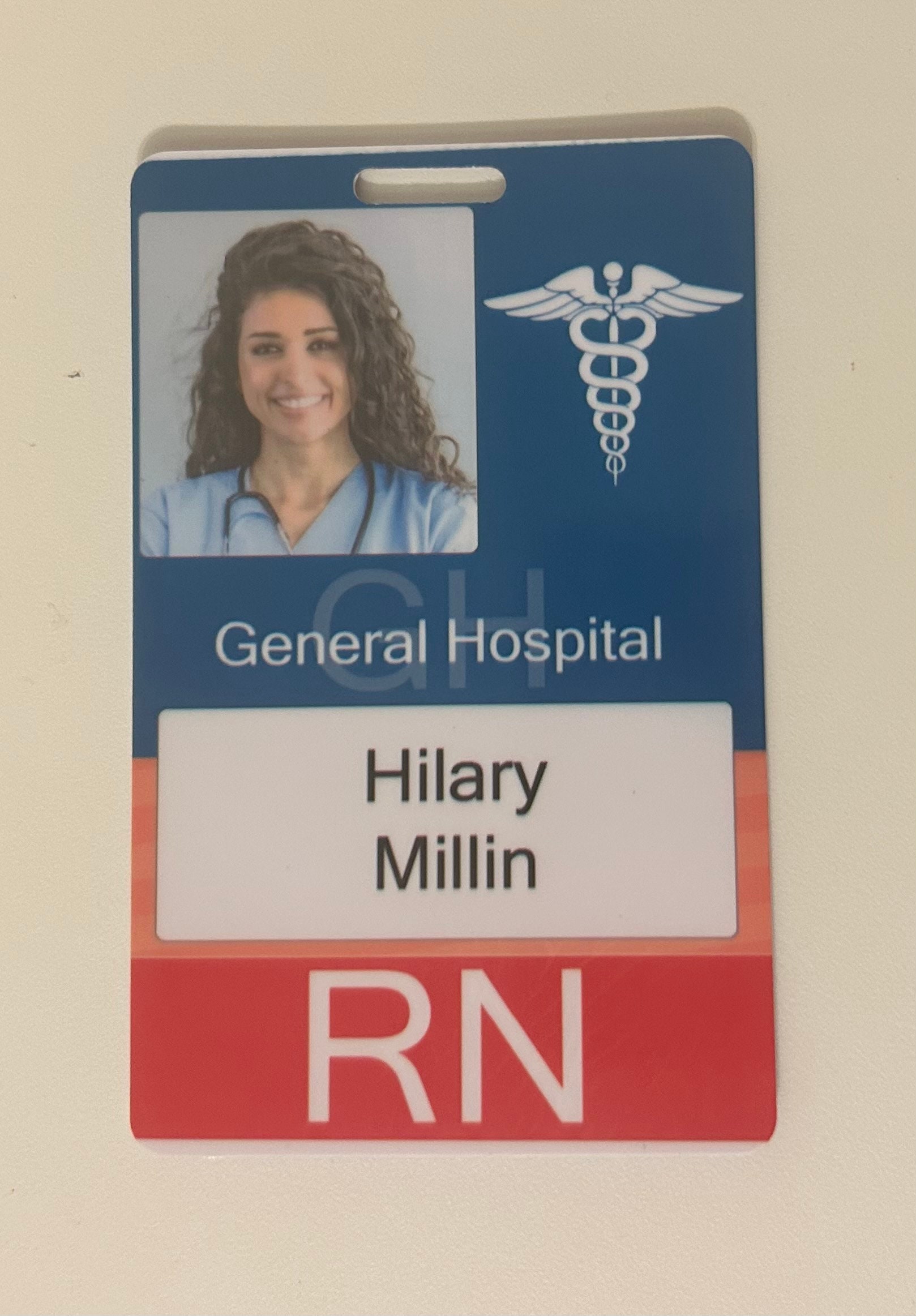 Customizable Nurse ID Card - Etsy
