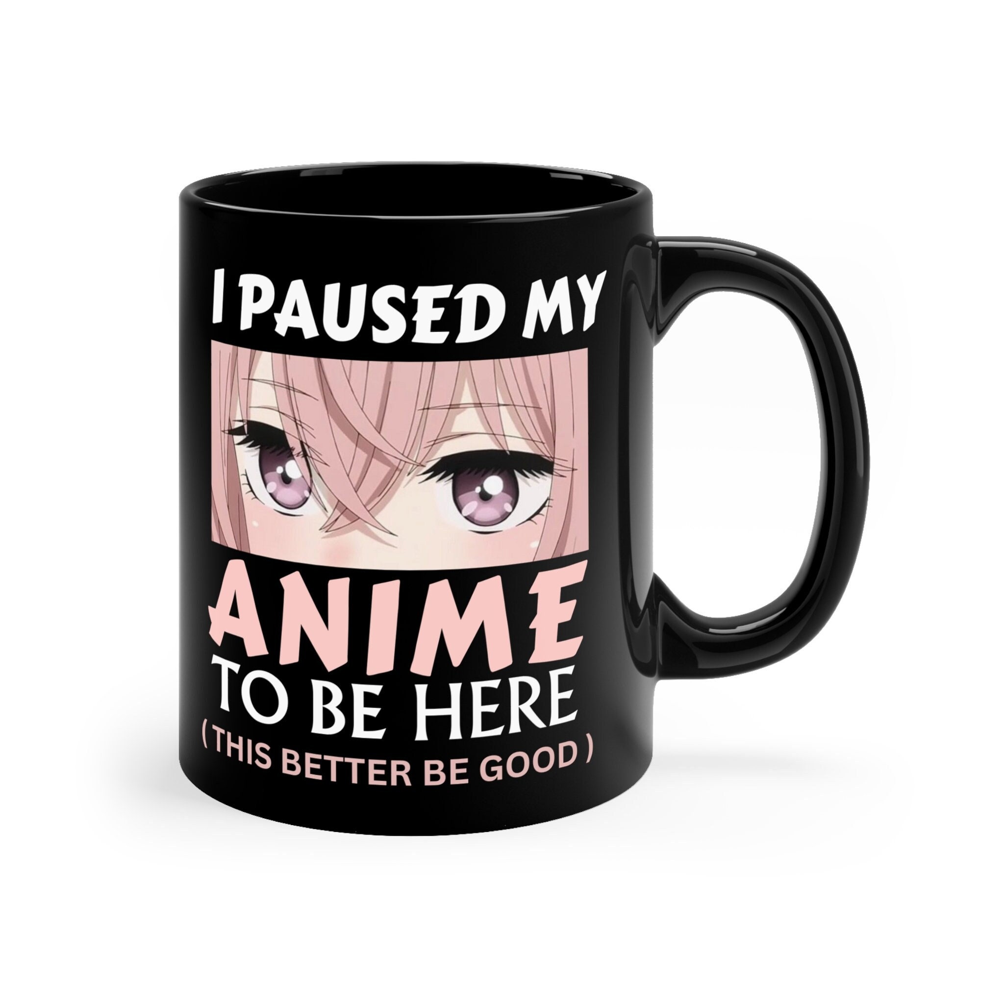 Anime Coffee Mug, Funny Anime Mug, Anime Mug, Anime Lover Gift, Anime ...