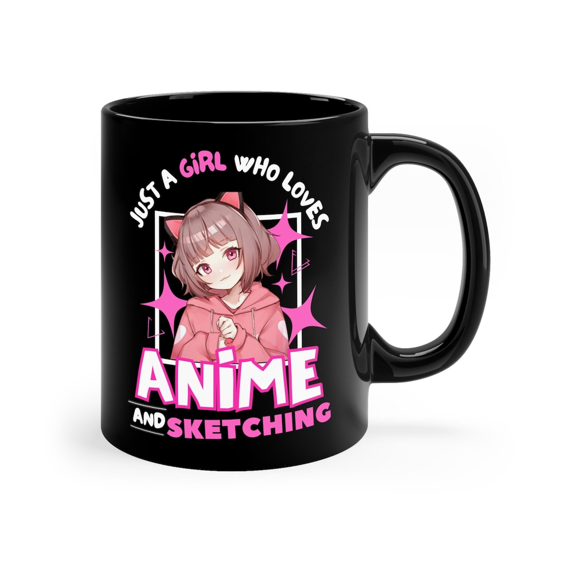 Anime Mug, Anime Lover Gift, Anime Lover Mug, Cute Anime Mug, Anime ...