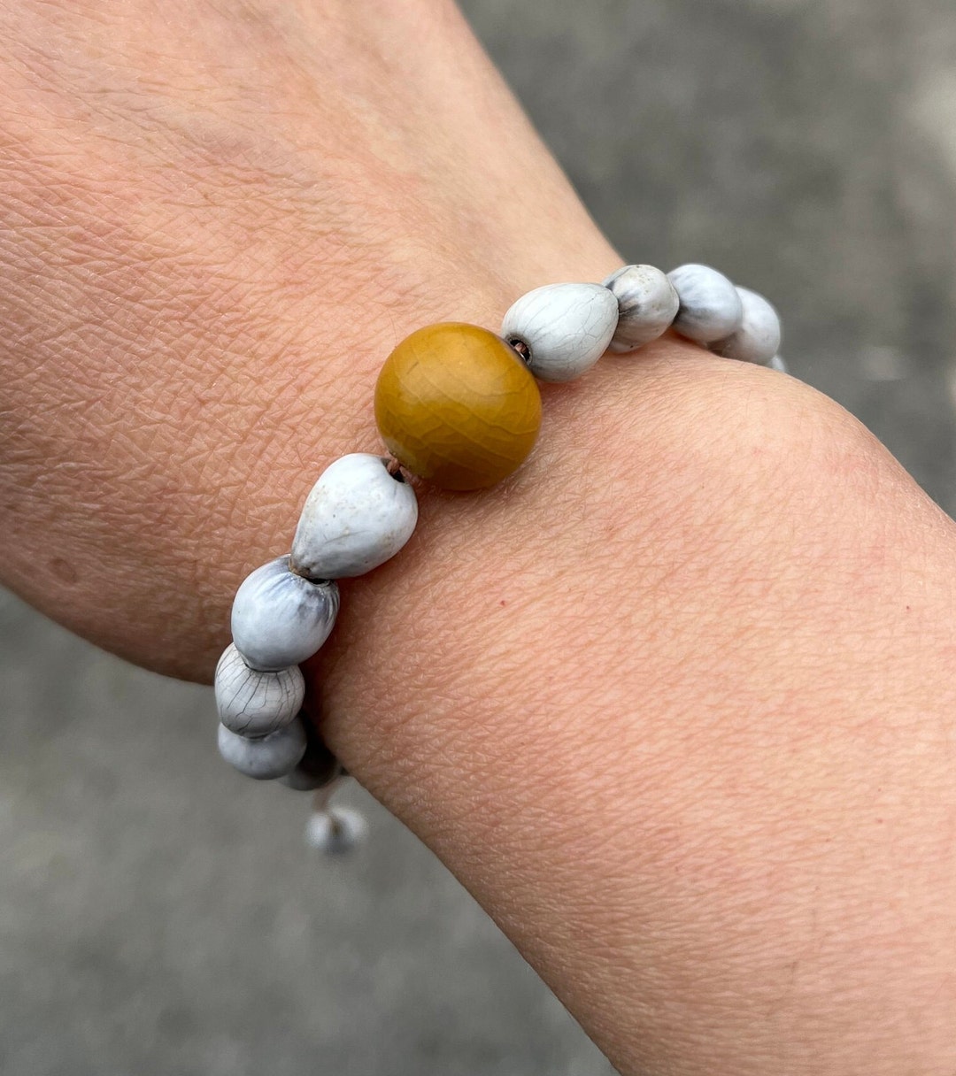 Job Tears Seeds and Pambil Seed Bracelet - Etsy