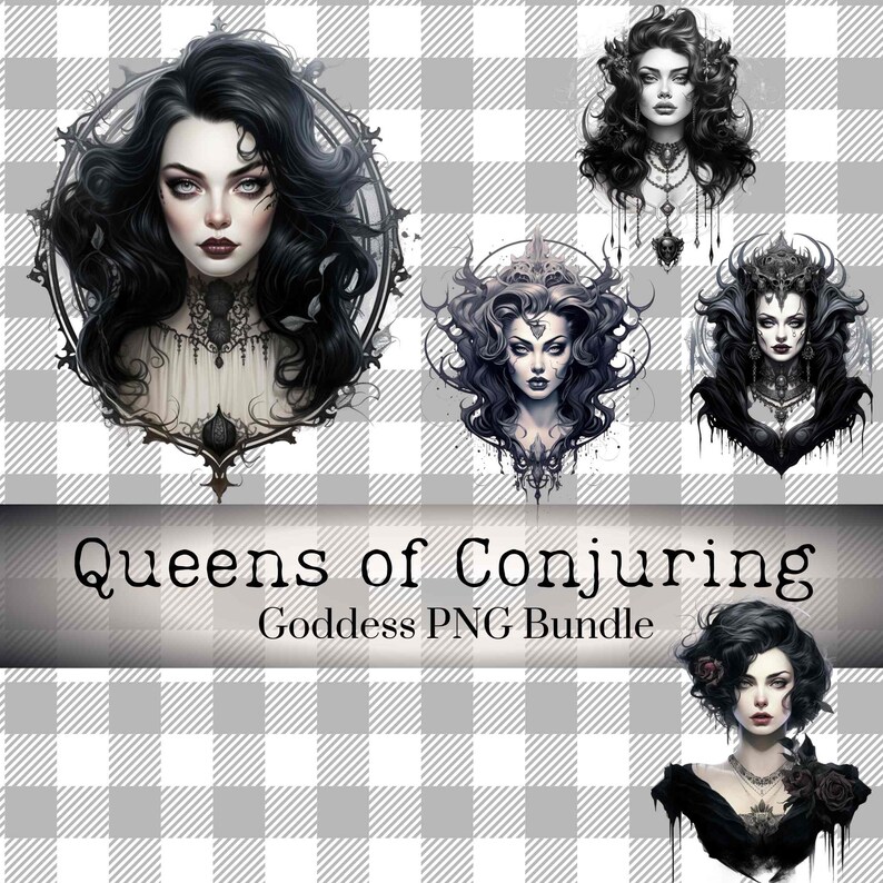 Gothic PNG File Bundle | Halloween Clip Art, Png Designs for Commercial ...