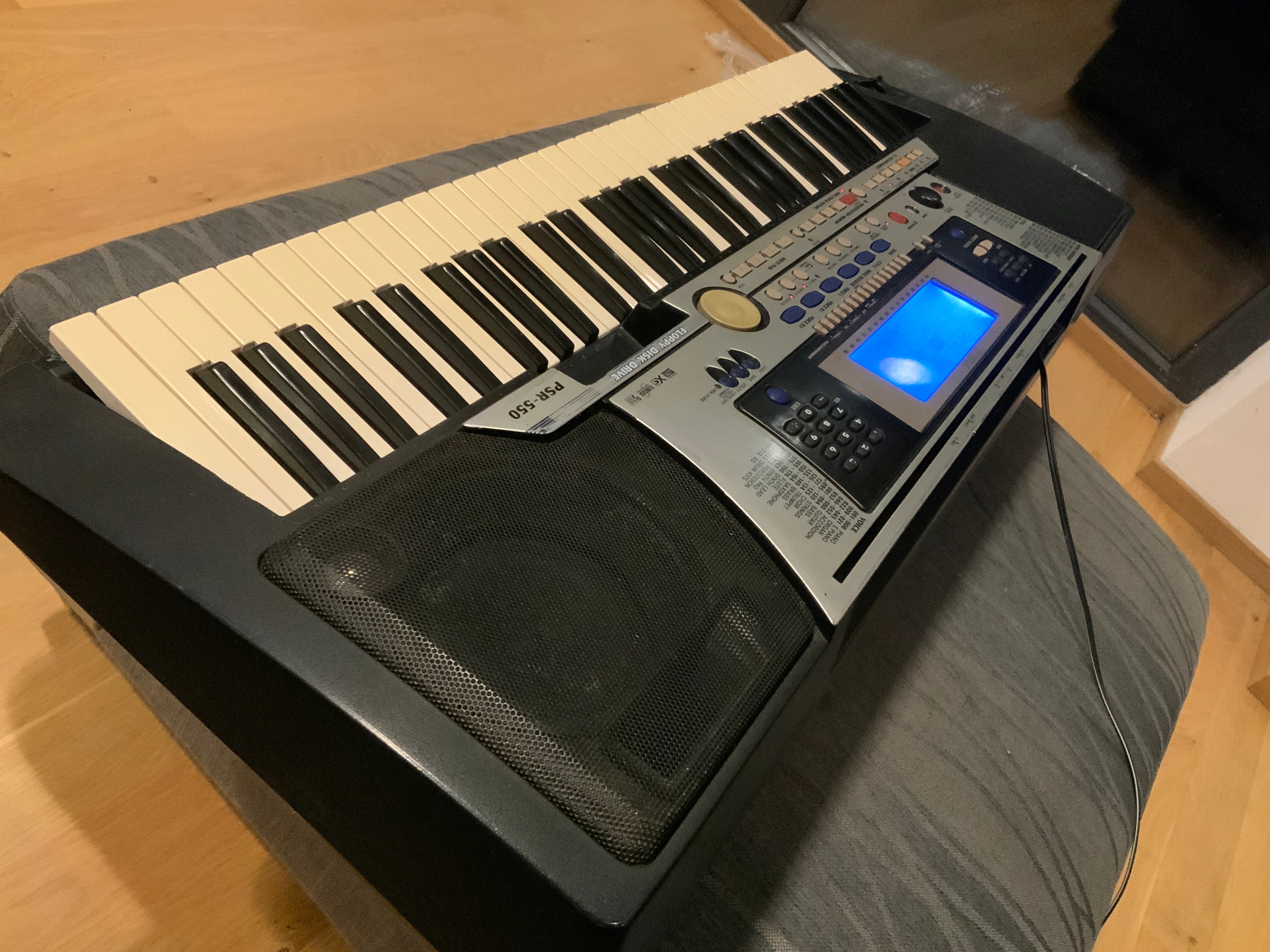 Yamaha Psr 550 Keyboard Music Piano Synthesizer Portatone - Etsy