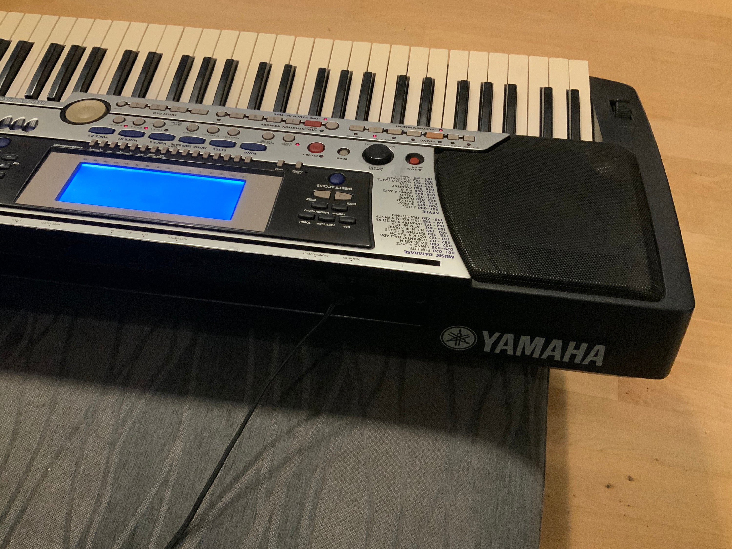Yamaha Psr 550 Keyboard Music Piano Synthesizer Portatone - Etsy