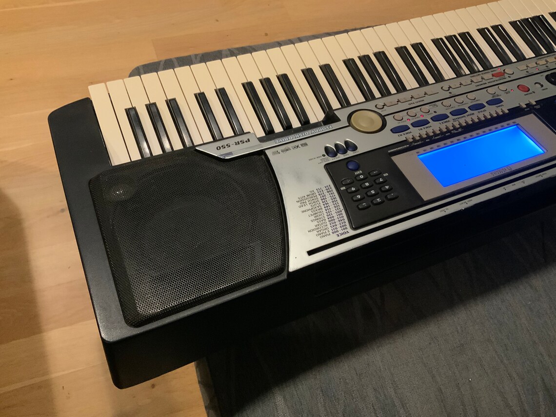 Yamaha Psr 550 Keyboard Music Piano Synthesizer Portatone - Etsy