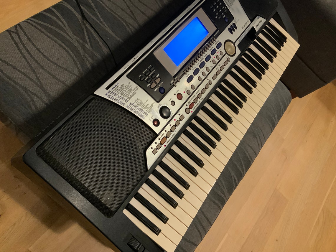 Yamaha Psr 550 Keyboard Music Piano Synthesizer Portatone - Etsy