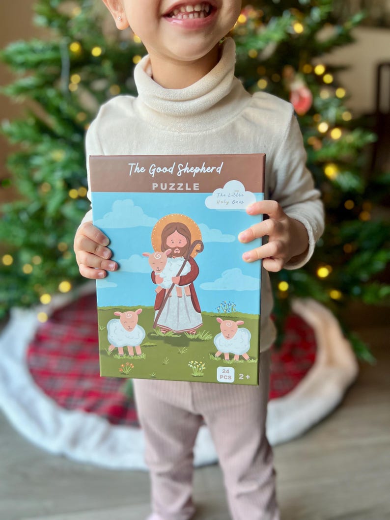 Puzzle of the Good Shepherd: 24-piece Kids Puzzle | Easter Gift | the ...