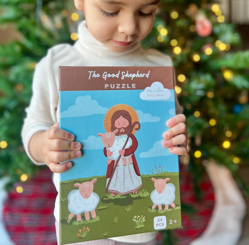 Puzzle of the Good Shepherd: 24-piece Kids Puzzle | Christmas Gift ...
