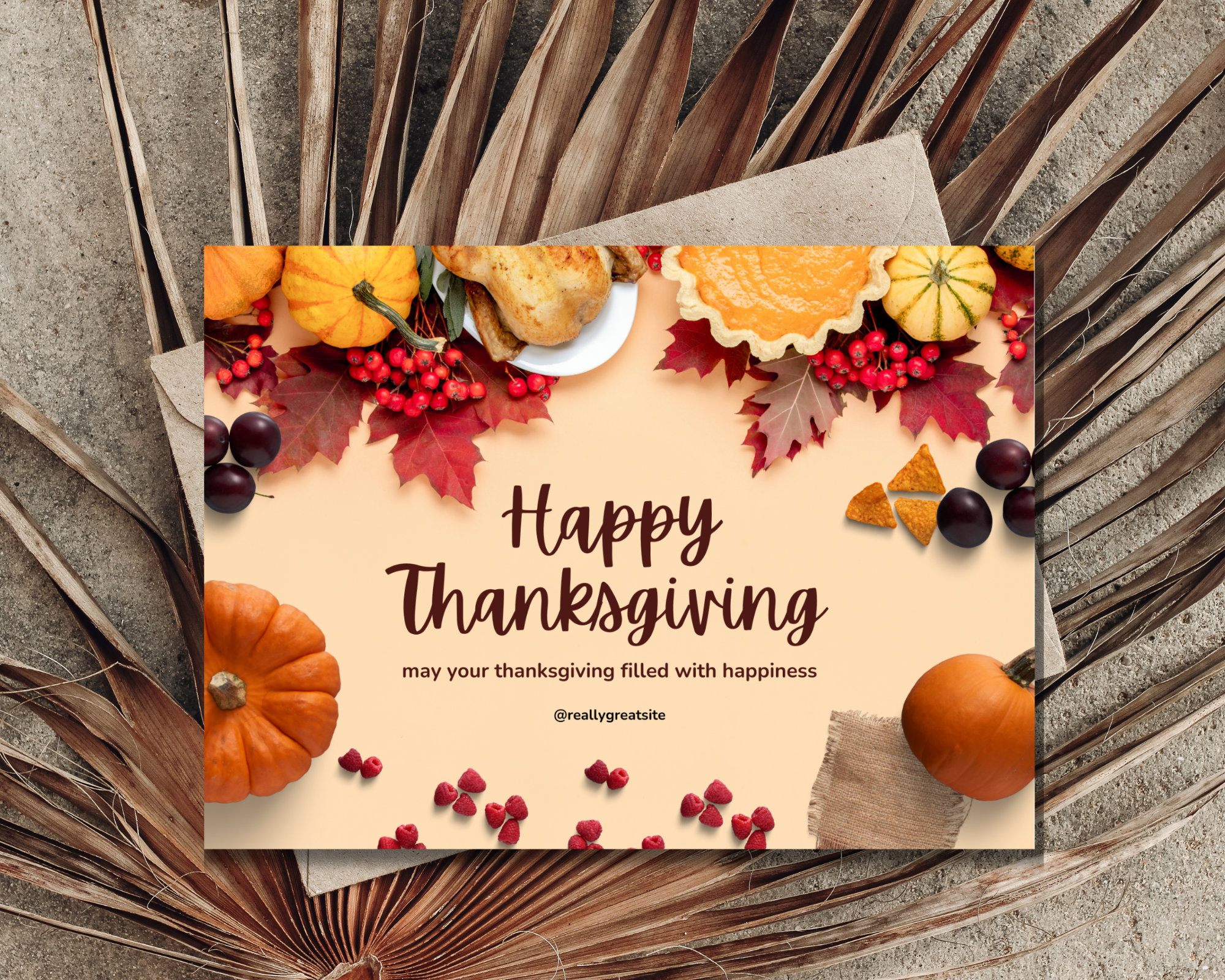 Editable Thanksgiving Invitation Card Printable - Etsy