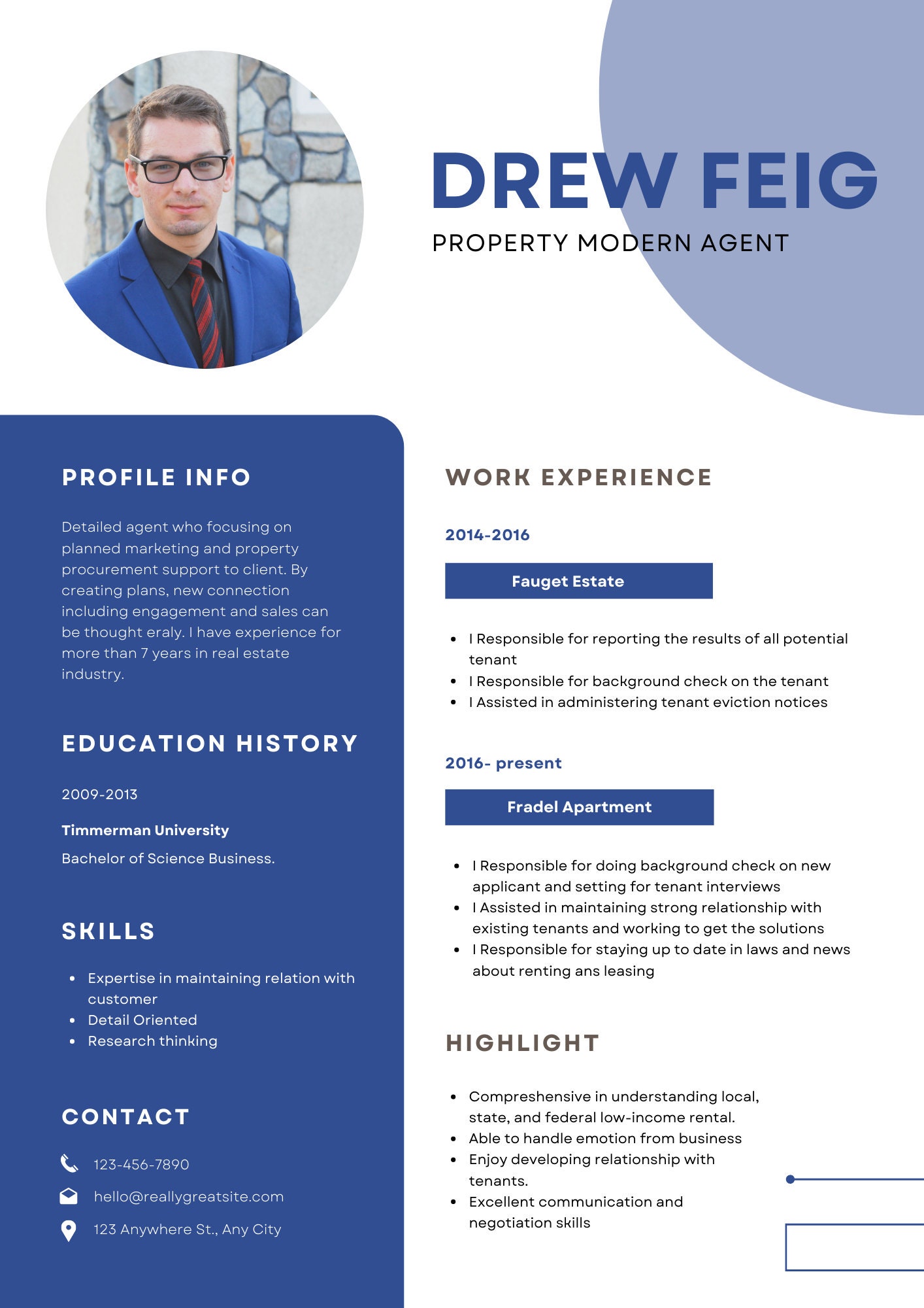 Editable White and Gray Modern Professional Resume Template - Etsy