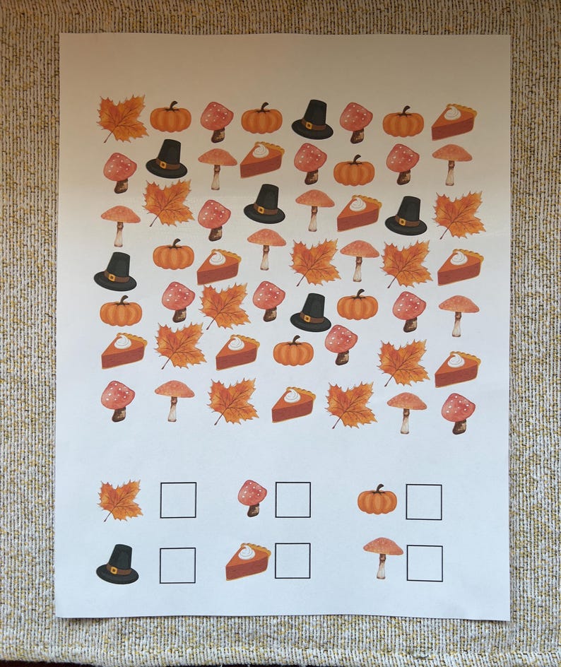 Activity Bundle Busy Book Printable Activity Pages Scavenger Hunt Cozy ...