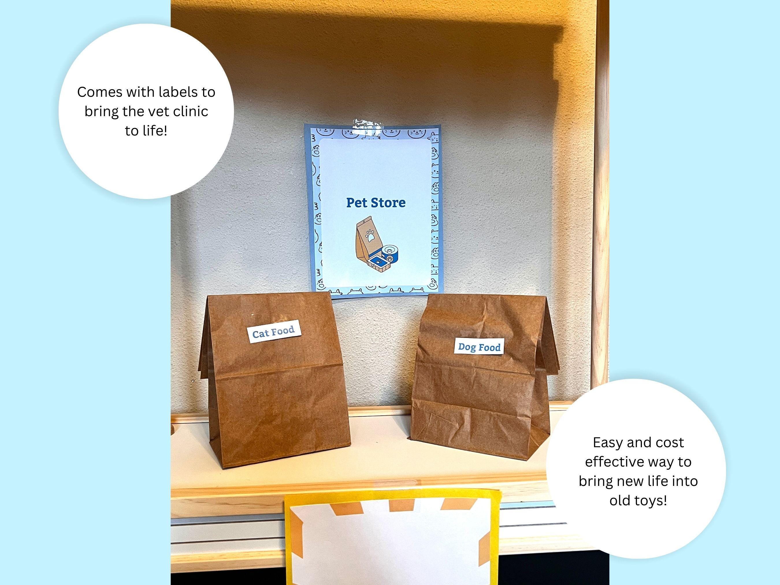 Pretend Play Printable Vet Clinic Dramatic Play Activity Dramatic Play ...