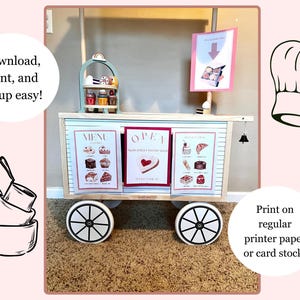 Dramatic Play Printable for Kids Pretend Play Center Printable Bakery ...