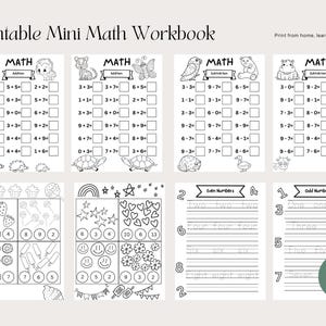 1st Grade Math Worksheets Printable Beginner Math Activity Counting ...