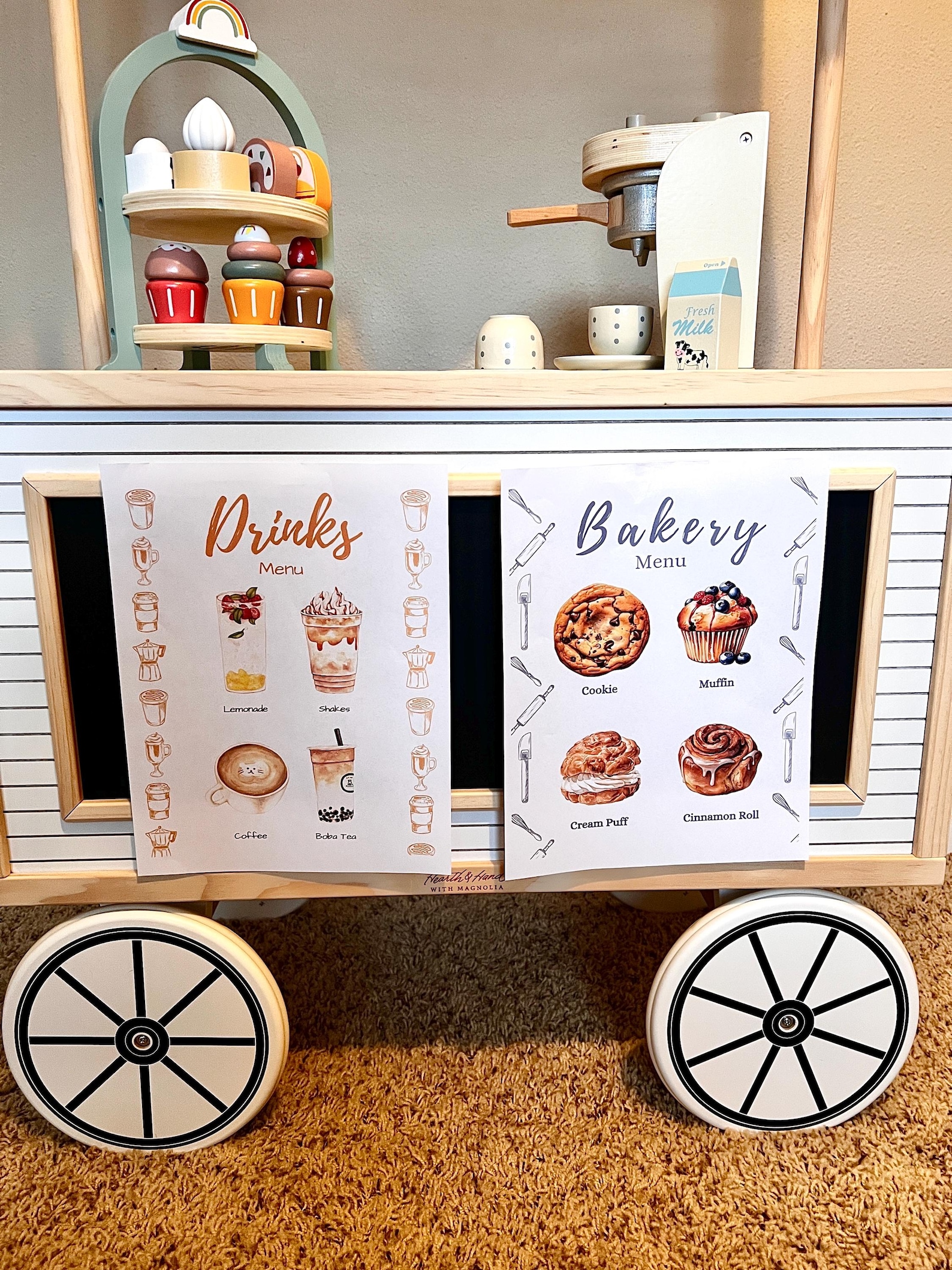 Printable Pretend Food Menus - Etsy