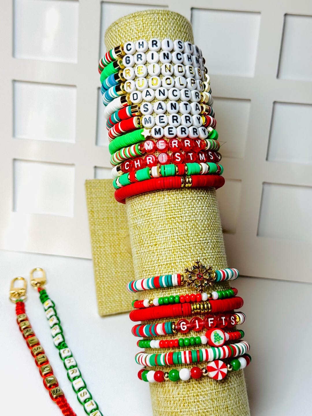 Personalized Christmas Bracelets | for Girls Women Family Bracelets ...